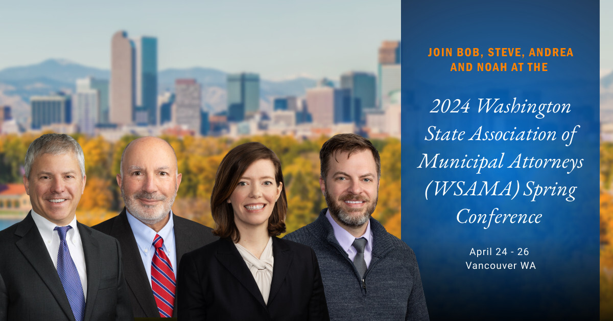WSAMA 2024 Spring Conference: Foster Garvey PC: Law Firm - Attorneys