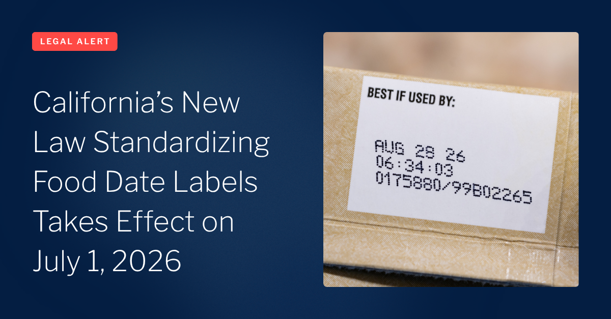 California’s New Law Standardizing Food Date Labels Takes Effect on ...
